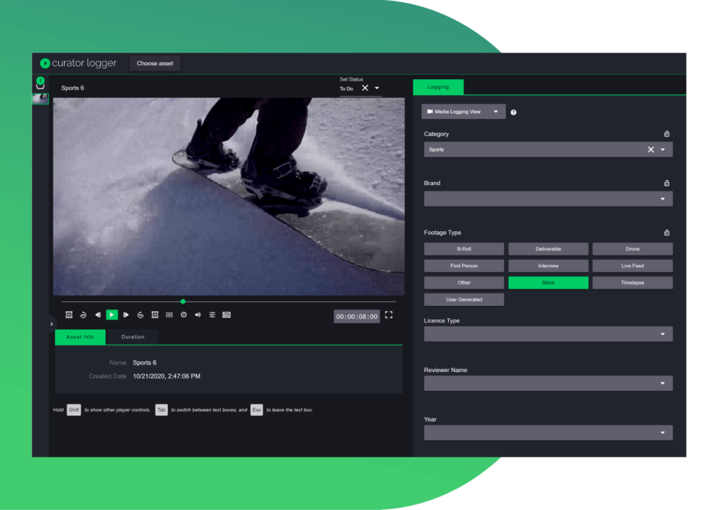 Log in real-time with Curator Logger and Sports Logger